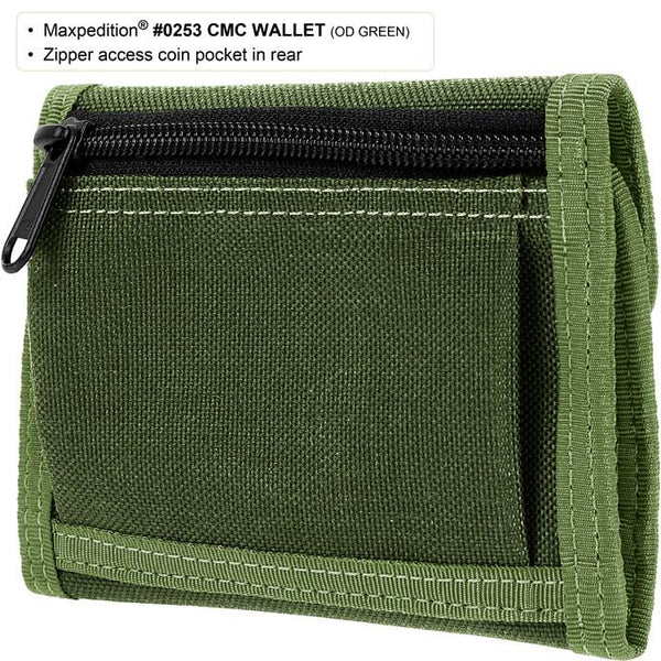 Maxpedition CMC Wallet Black 0253B - Naa Gear
