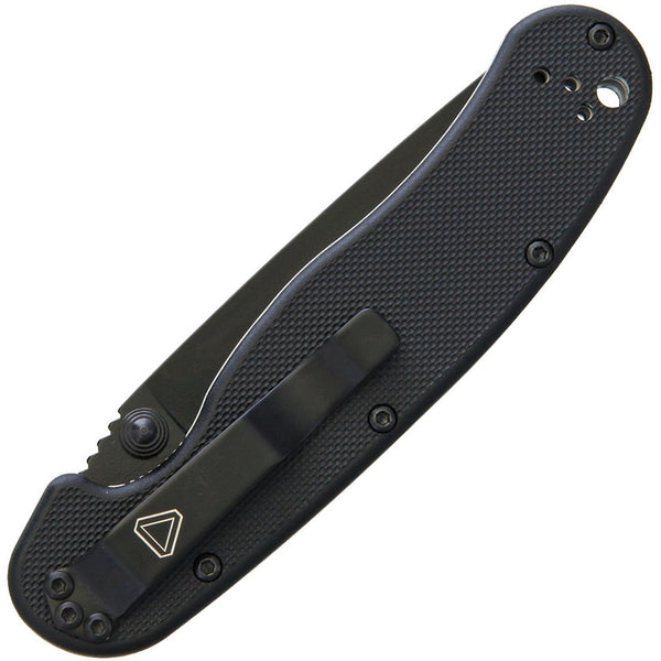 Ontario Rat II D2 Steel Folding EDC Knife Black 8830 - Naa Gear